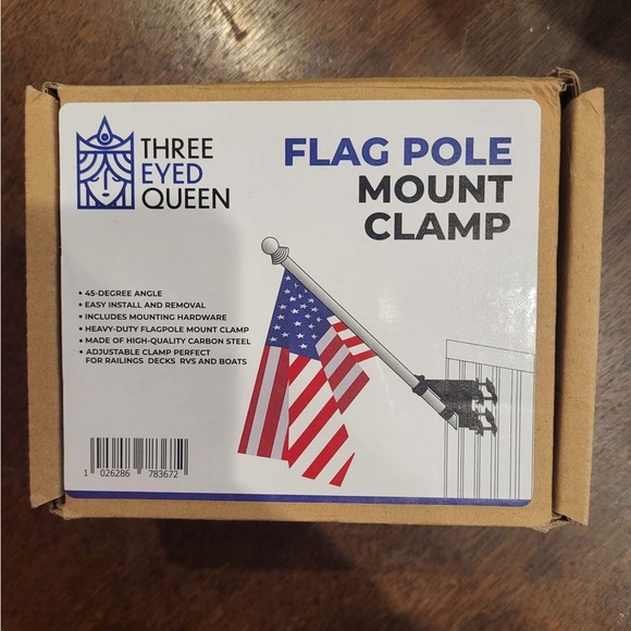 One Eyed Queen | Other | Flag Pole Mount Clamp Heavy Duty Carbon Steel ...
